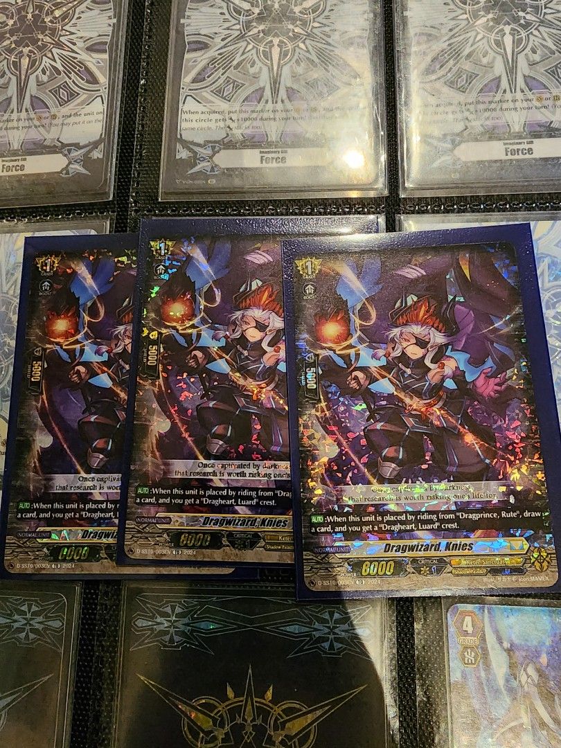 Cardfight Vanguard Dragwizard Knies Luard Deckset English, Hobbies ...