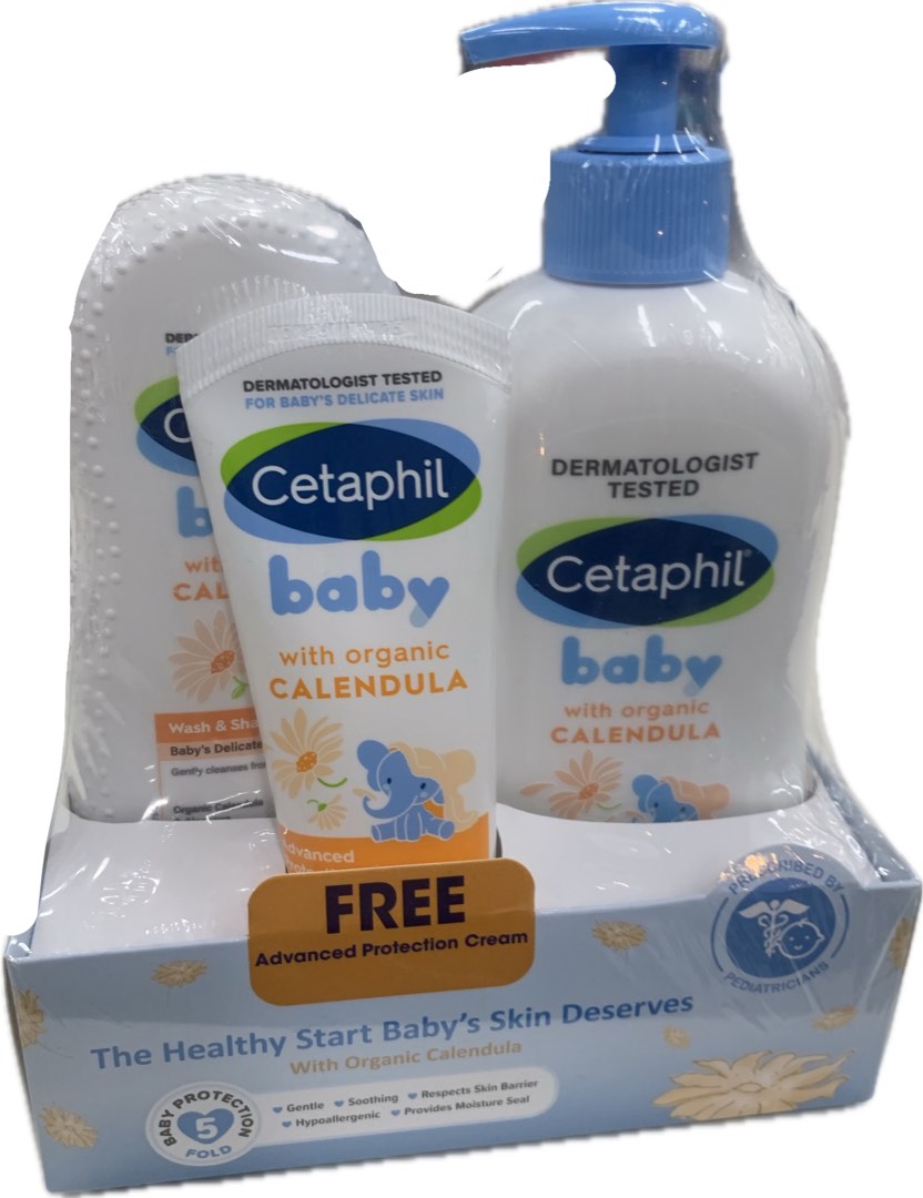 CETAPHIL BABY CALENDULA GIFT PACK, Babies & Kids, Bathing & Changing ...