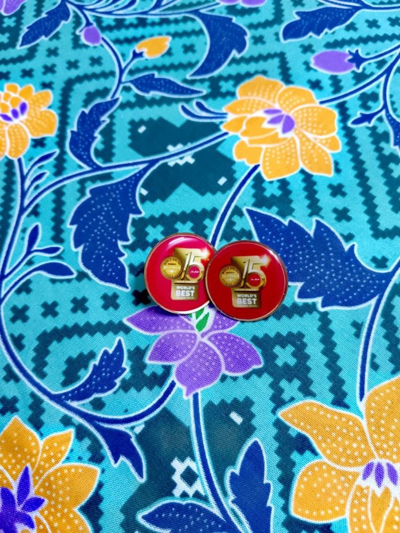 Pin Badge Cabin Crew Air Asia, Hobbies & Toys, Collectibles ...