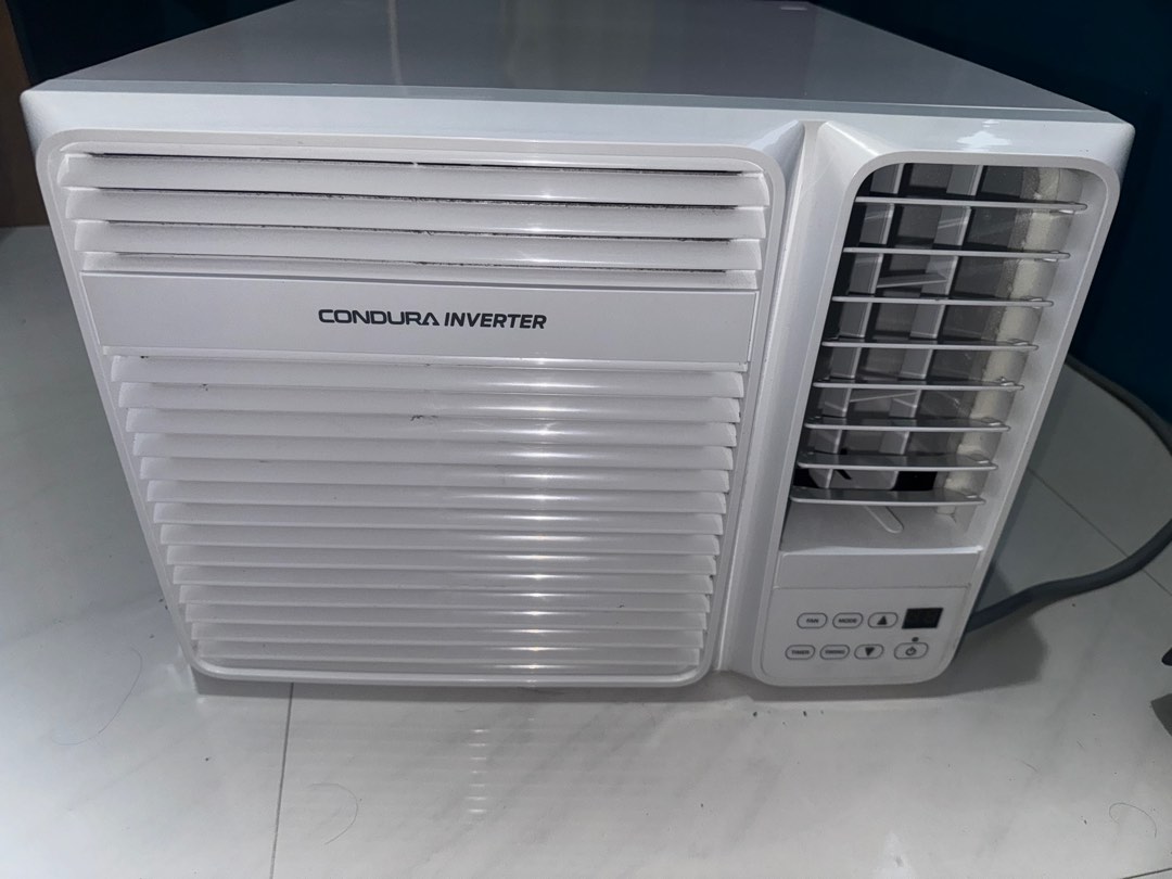 Condura window type AC - Like-New Aircon - 1Hp, TV & Home Appliances ...