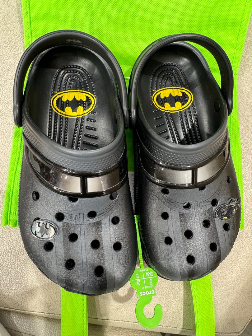 Crocs Batman J2, Babies & Kids, Babies & Kids Fashion on Carousell