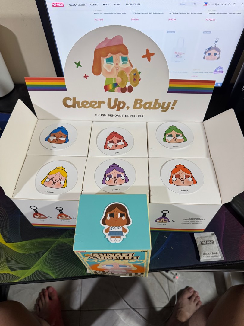 Cry baby cheer up baby confirmed set, Hobbies & Toys, Memorabilia ...