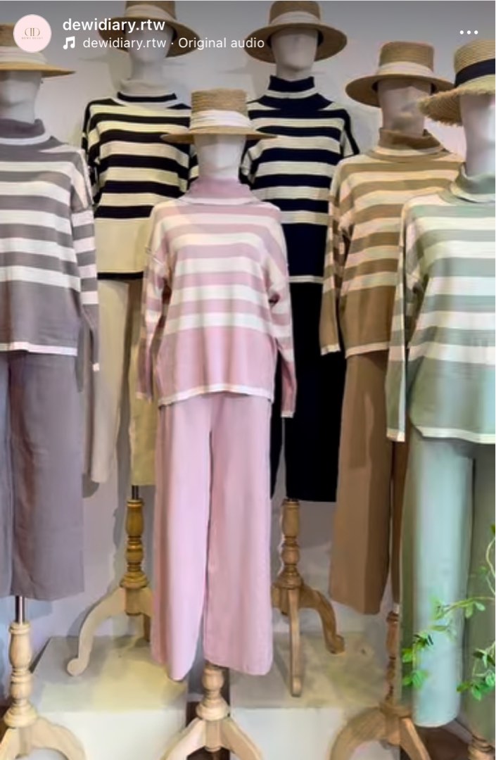 Dewi Diary Riana Set Nude, Women's Fashion, Dresses & Sets, Sets or ...