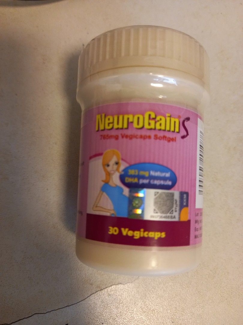 DHA NeuroGain Pregnancy - Expiry Nov 2025, Health & Nutrition, Health ...