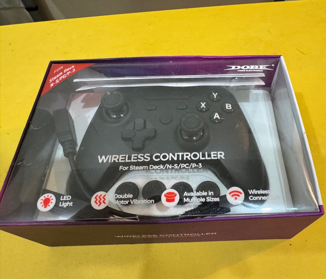 Dobe Wireless Controller, Video Gaming, Gaming Accessories, Controllers on Carousell