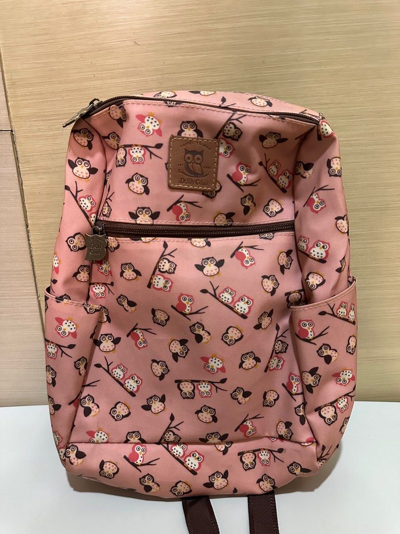 Dolly club taiwan backpack with many compartments with free molang bag ...
