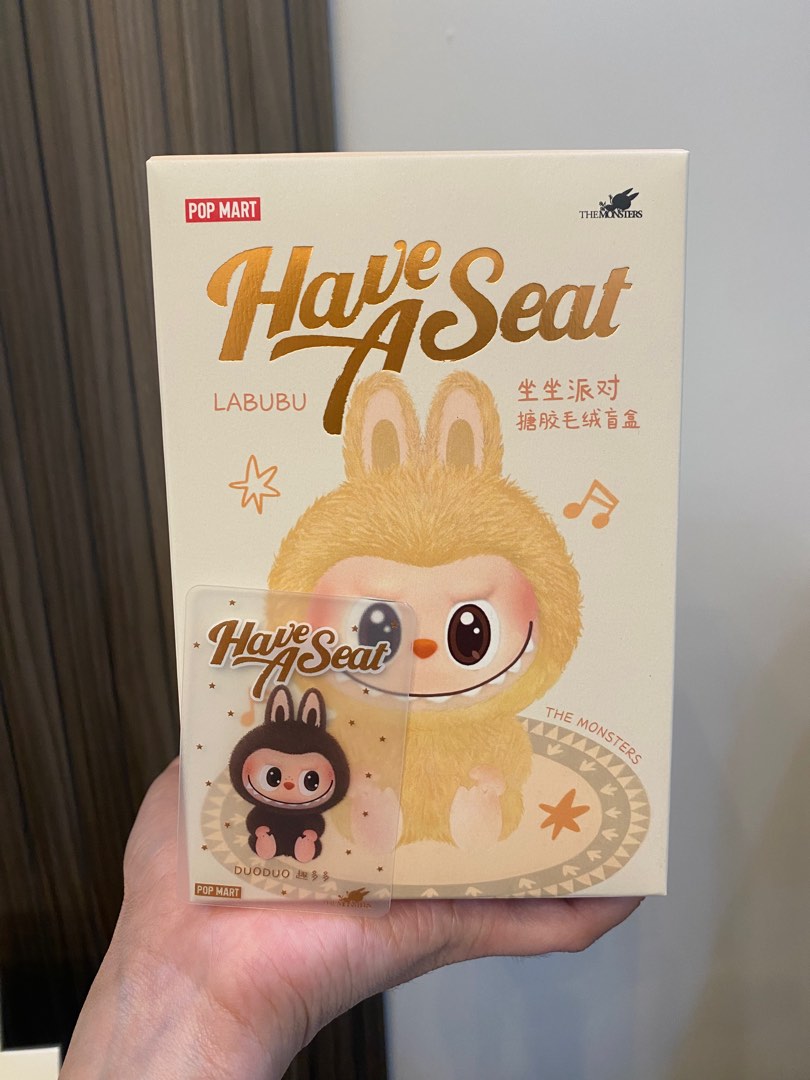 DUODUO Secret Labubu Have A Seat V2, Hobbies & Toys, Toys & Games on ...