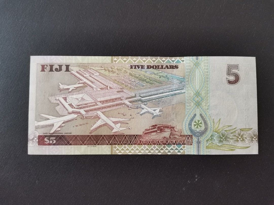 Fiji $5 Banknote, Hobbies & Toys, Collectibles & Memorabilia, Currency ...