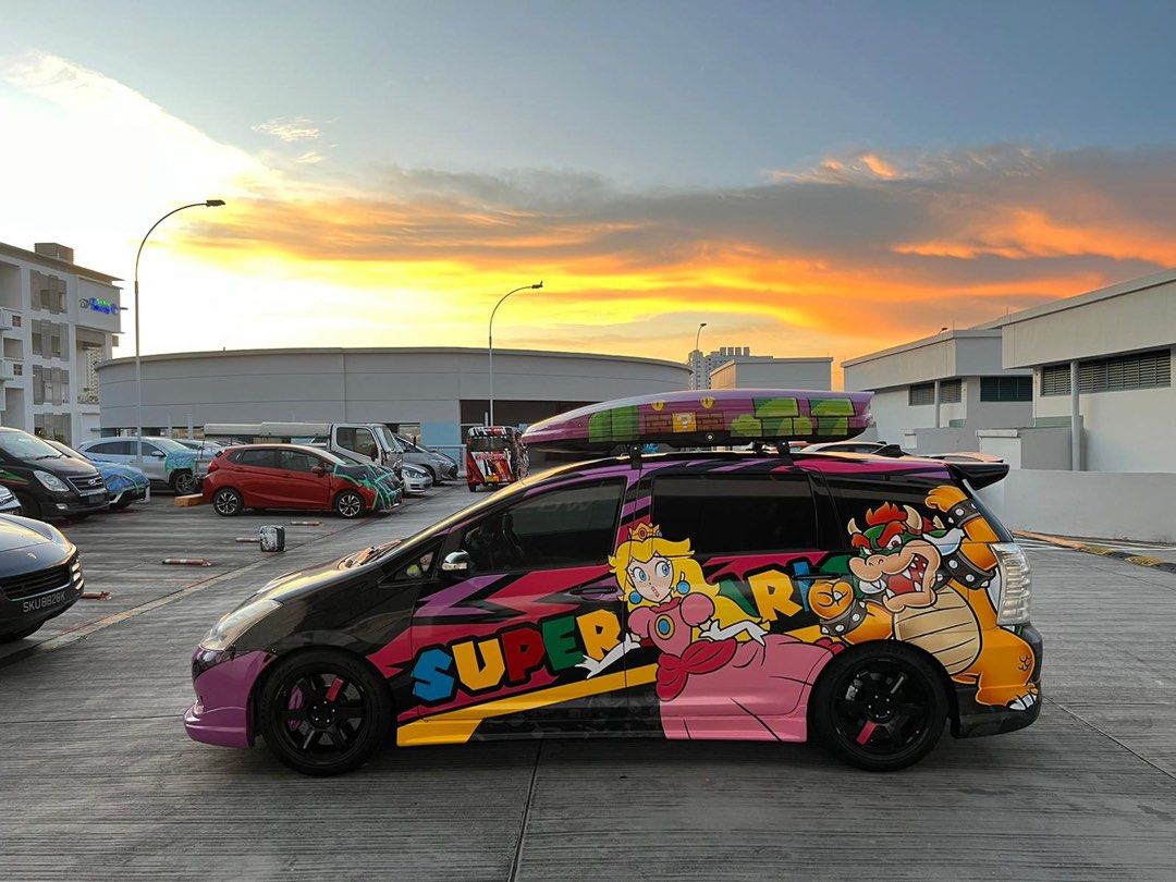 Full Custom Car Sticker Decals,Racing Track,Street,Vector Art,Animation ...