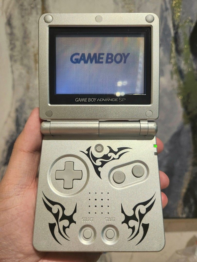 Gameboy Advance SP Tribal Limited Edition Original Shell, Video Gaming ...