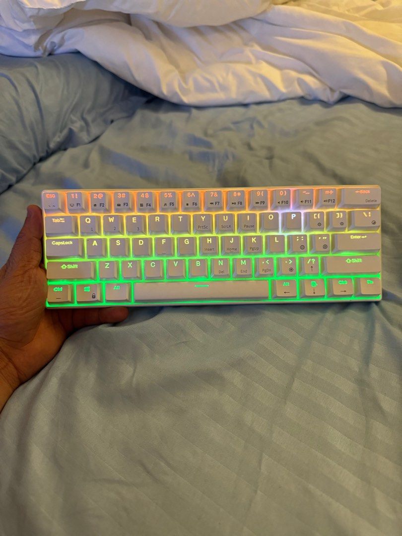 Gaming RGB keyboard bluetooh and 2.4G, Computers & Tech, Parts ...