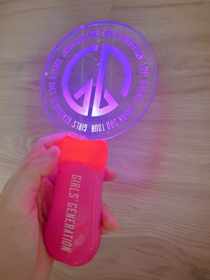 Girls Generation Lightstick Penlight Japan Tour Merch SNSD Idol ...