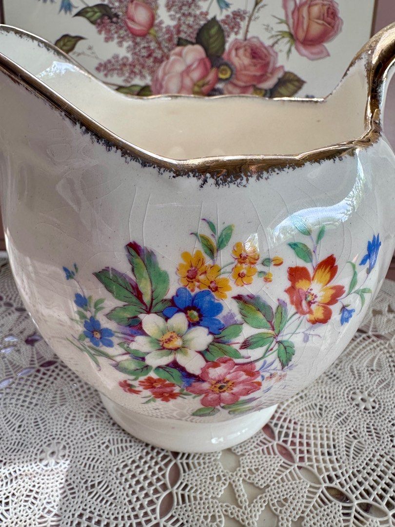 Grindley Creampetal Milk Jug, Furniture & Home Living, Kitchenware ...