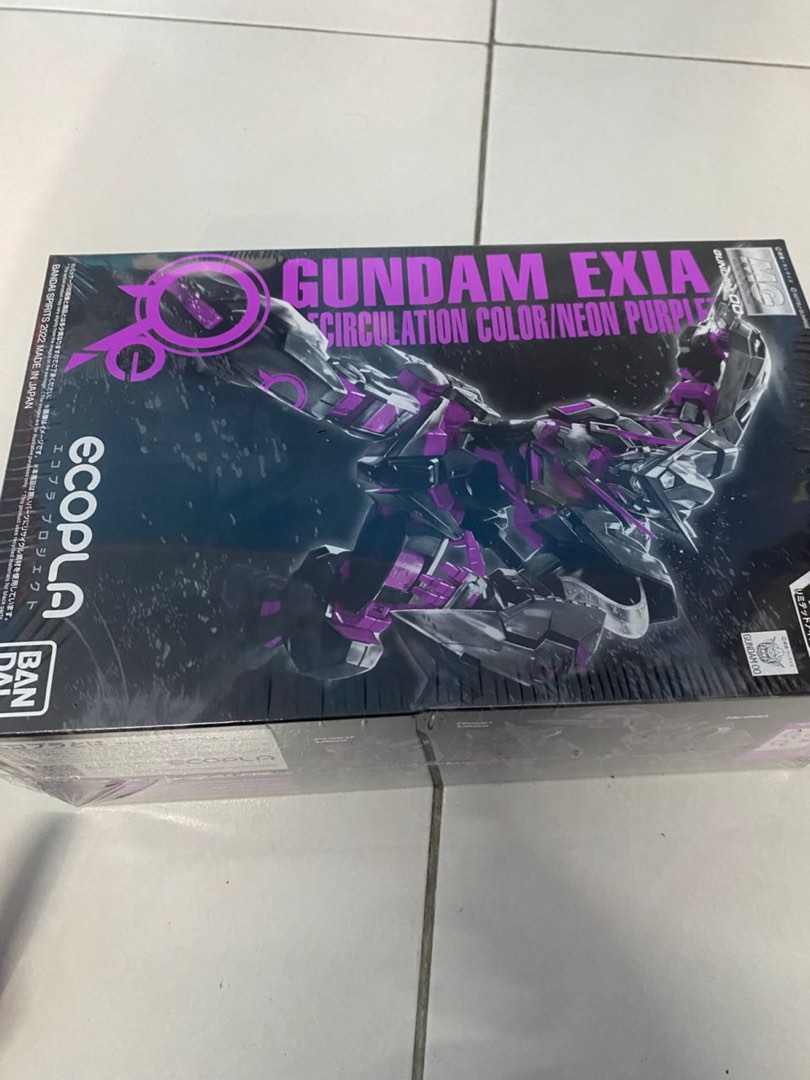 GUNDAM EXIA MG Recirculation Color/Neon purple, Hobbies & Toys, Toys ...