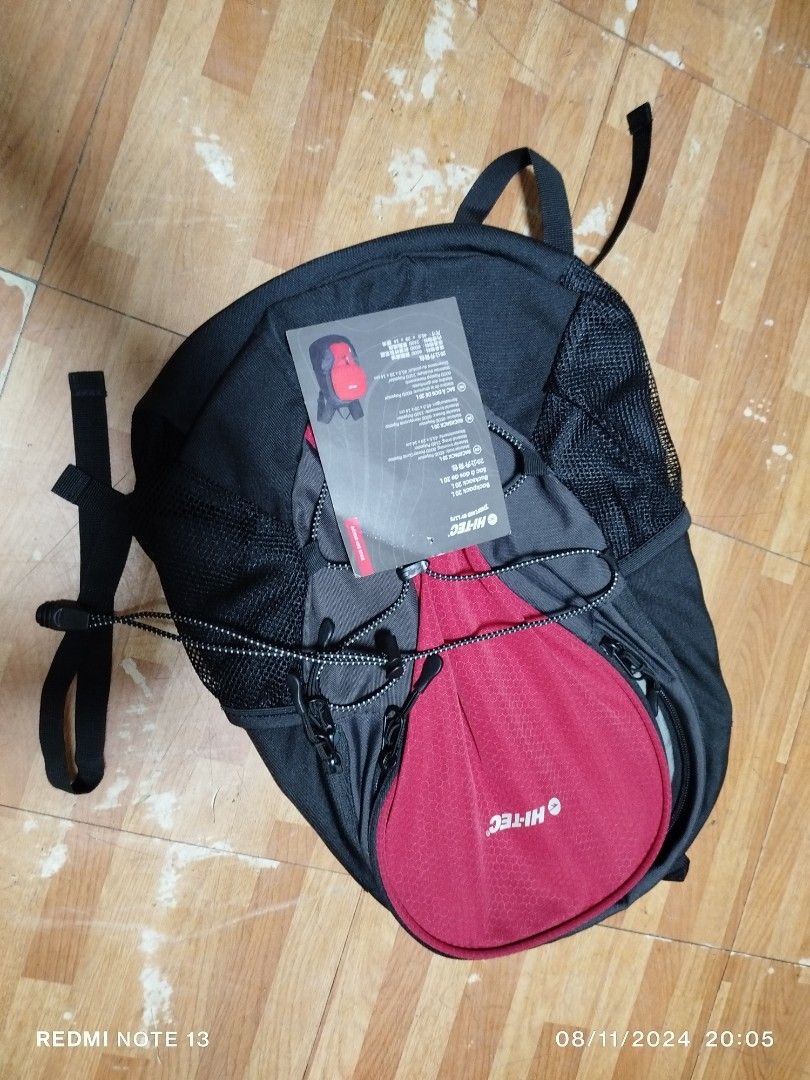 Hitec 20L backpack and Forclaz small sling bag outdoor items, Men's ...