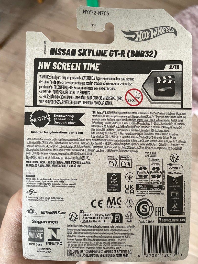 Hotwheels 2025 nissan skyline gtr r32 bnr32 fnf error, Hobbies & Toys ...