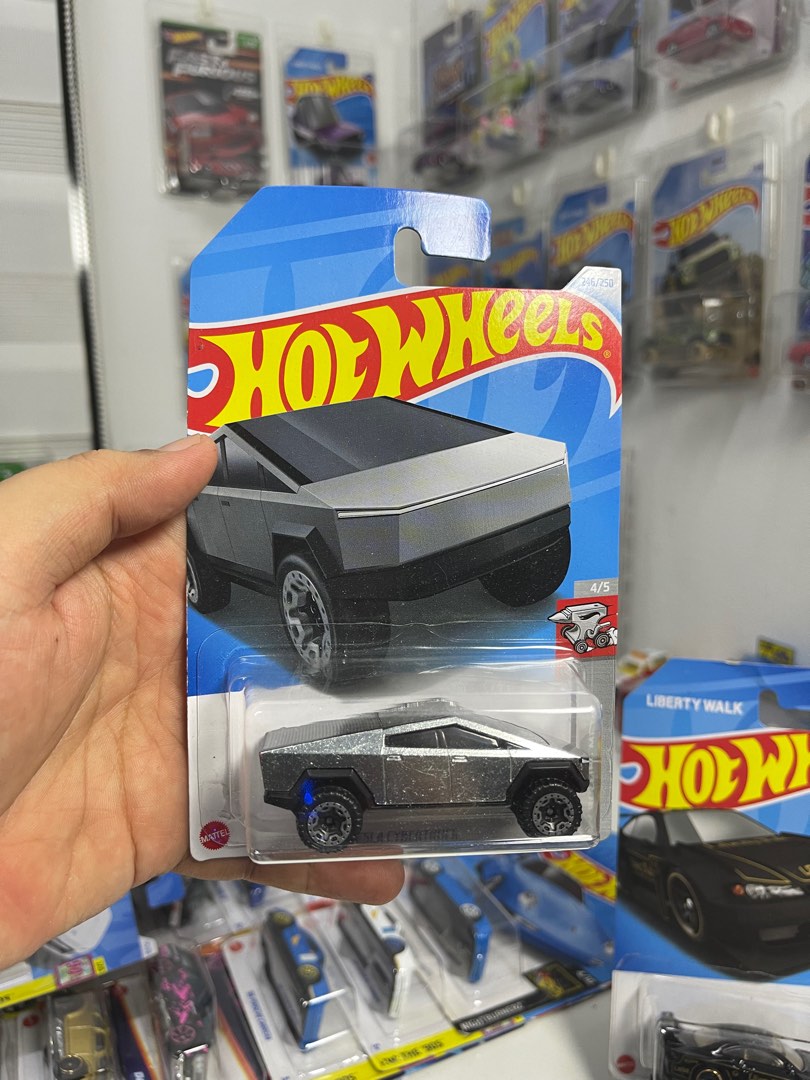 Hotwheels Tesla Cybertruck, Hobbies & Toys, Toys & Games on Carousell