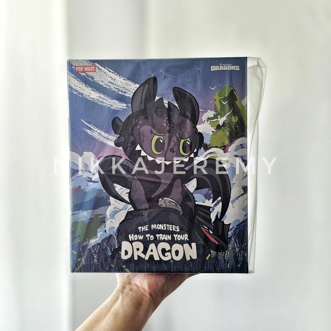 How to Train Your Dragon (Toothless) Labubu, Hobbies & Toys, Toys ...