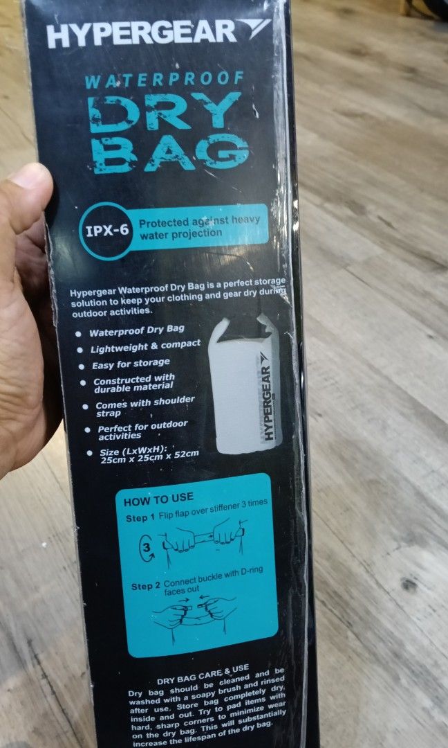 HYPER GEAR 30L waterproof Dry bag, Men's Fashion, Bags, Sling Bags on ...