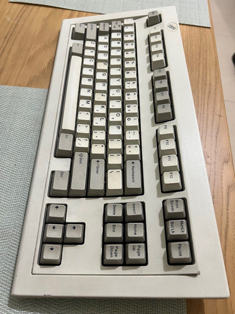 IBM 1987 Model M SSK Keyboard with USB cable, Computers & Tech, Parts ...