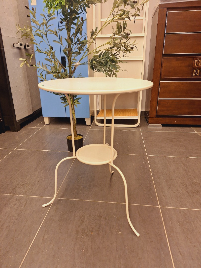 IKEA LINDVED Side table, white, 50x68 cm | IKEA LINDVED, Meja sisi ...