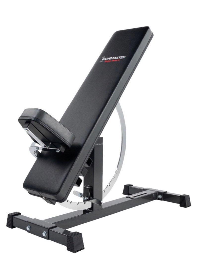 Ironmaster Super Bench With Dips Attachment, Sports Equipment, Exercise ...