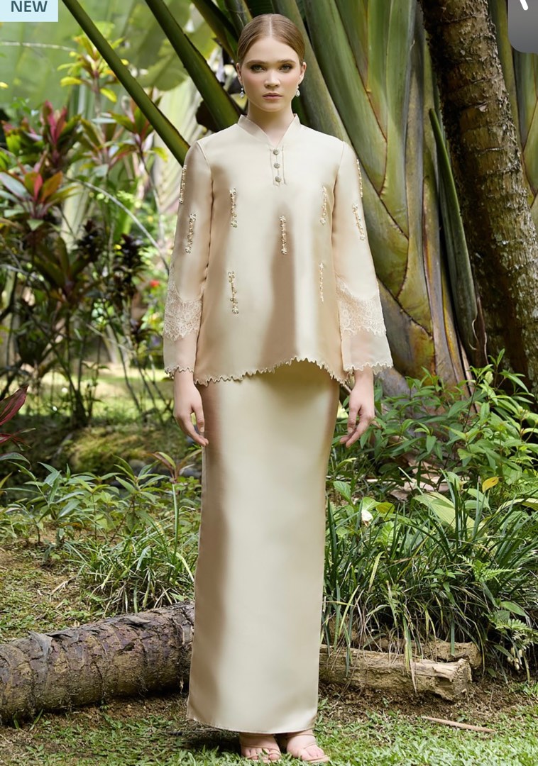 Jannahnoe Yurinna Kurung Bride 2024 Series, Women's Fashion, Muslimah Fashion, Baju Kurung ...