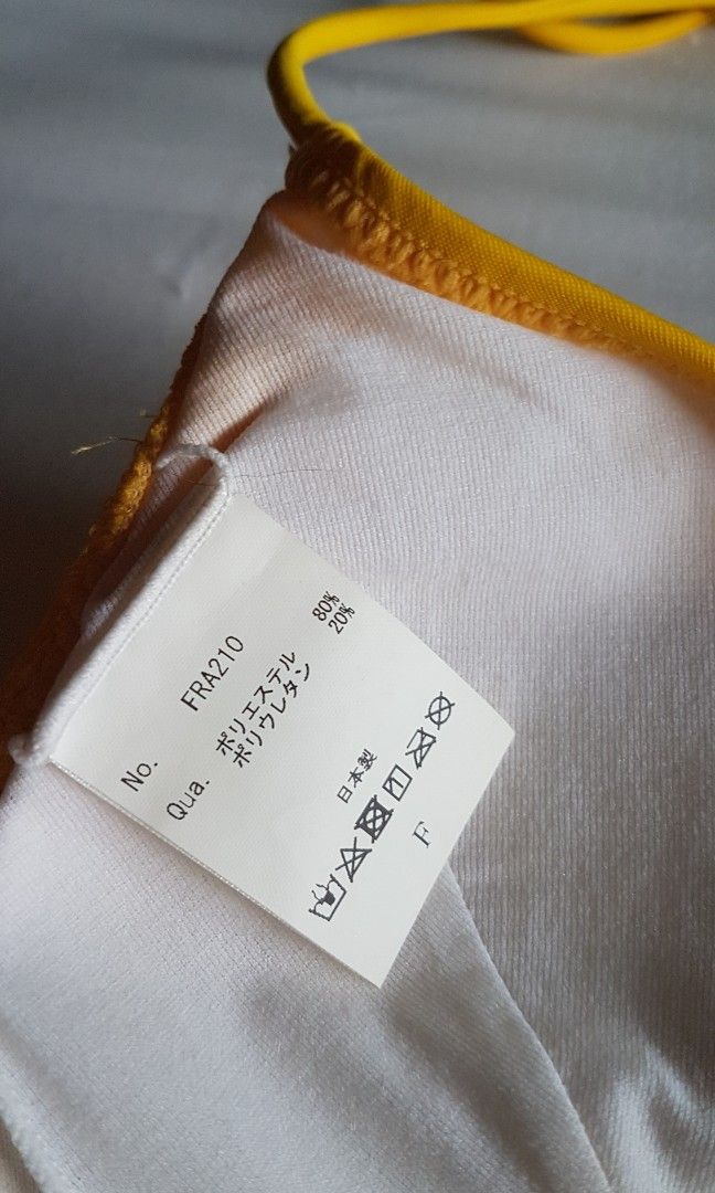 Japanese designer wear! ORIGINAL ISETAN JAPAN High end Yellow Bikini ...