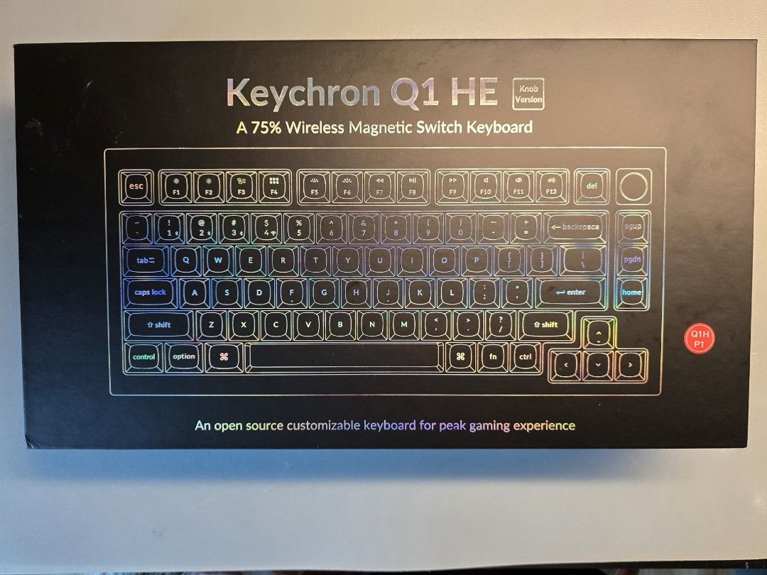 Keychron Q1 HE MODDED custom hall effect keyboard, Computers & Tech ...