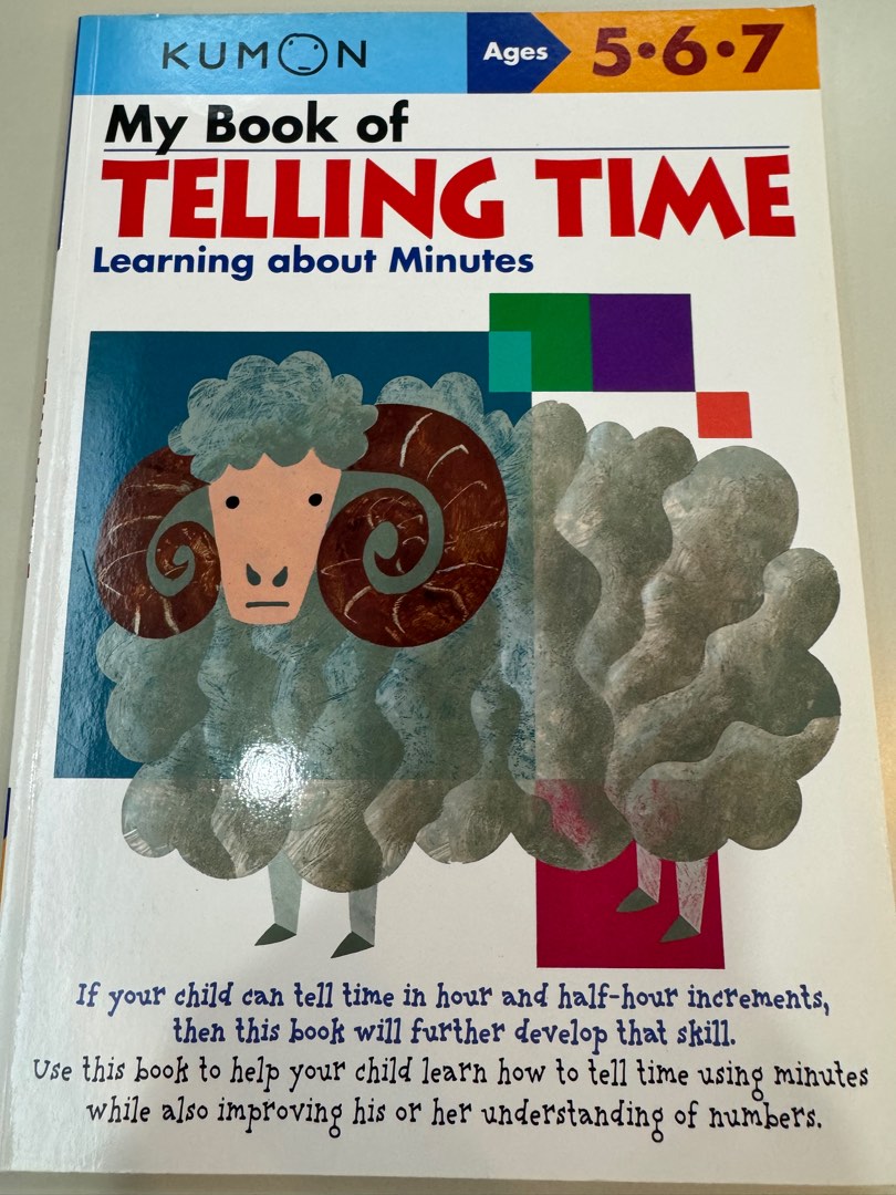 Kumon Telling Time Age 5.6.7, Hobbies & Toys, Books & Magazines ...