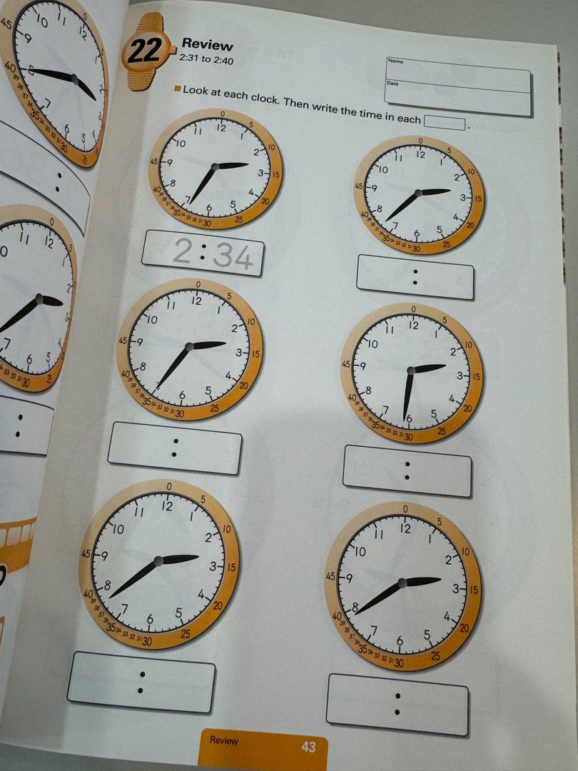 Kumon Telling Time Age 5.6.7, Hobbies & Toys, Books & Magazines ...