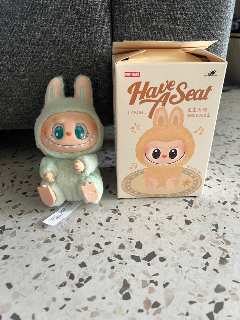 Labubu Have A Seat - Ququ, Toys & Collectibles, Mainan di Carousell