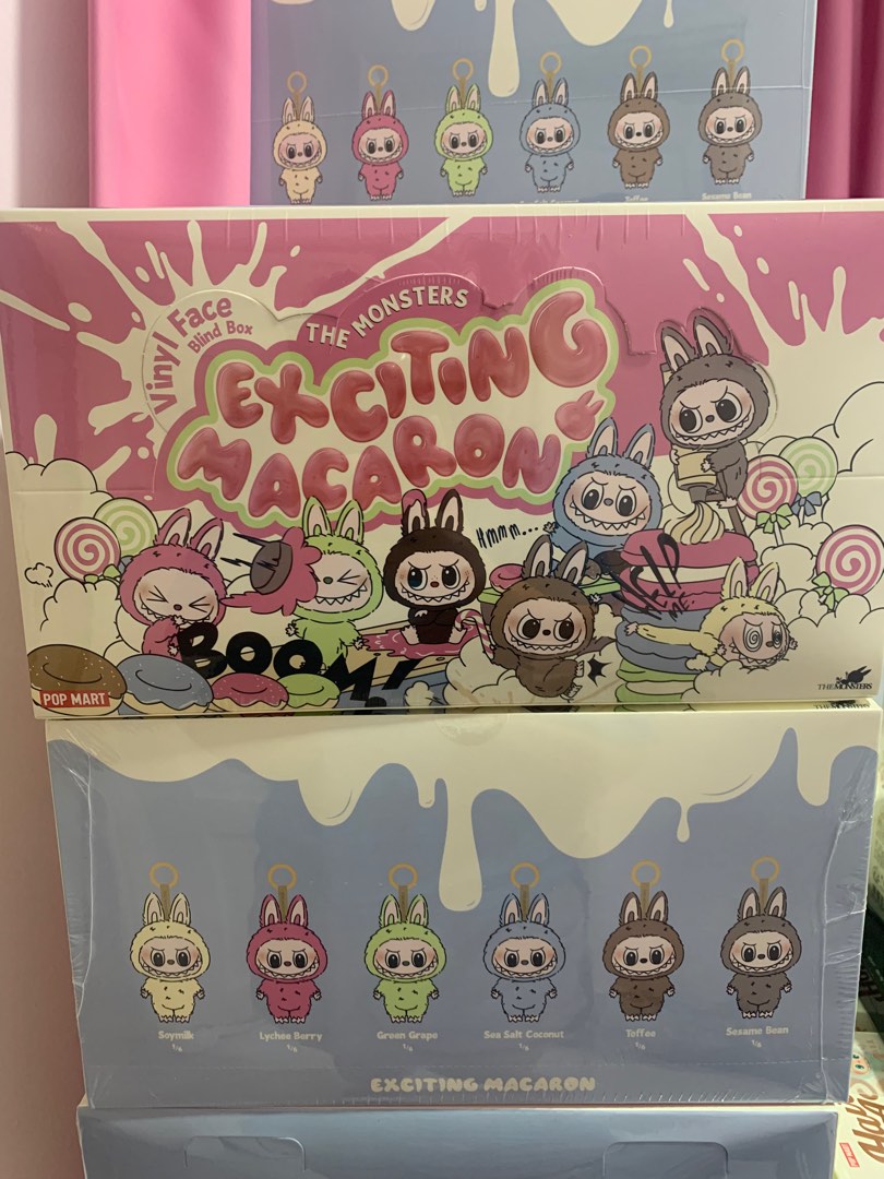 Labubu Macaron Set, Hobbies & Toys, Toys & Games on Carousell