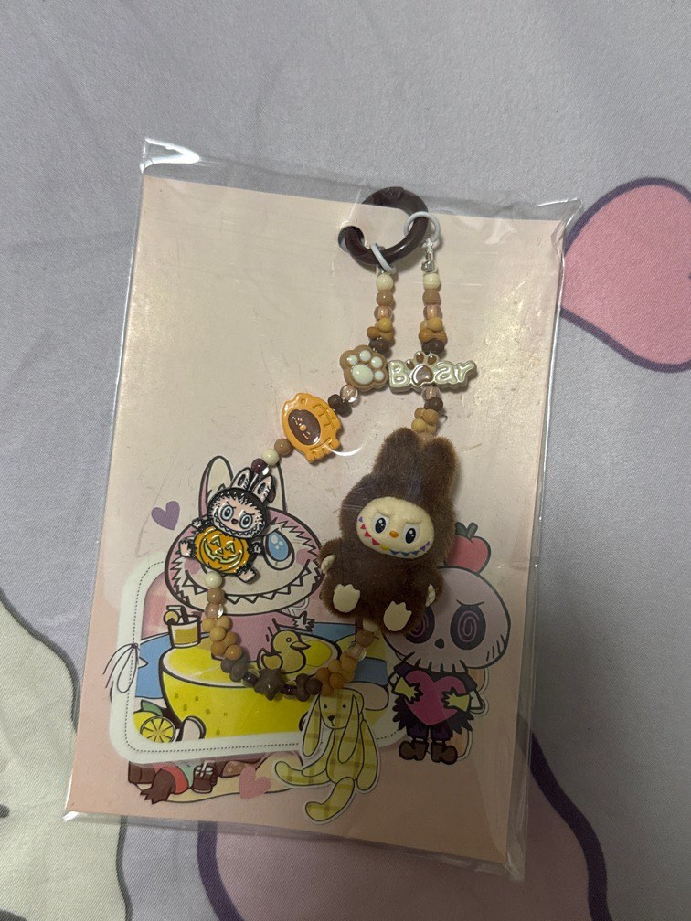 Labubu phone strap, Computers & Tech, Parts & Accessories, Other ...
