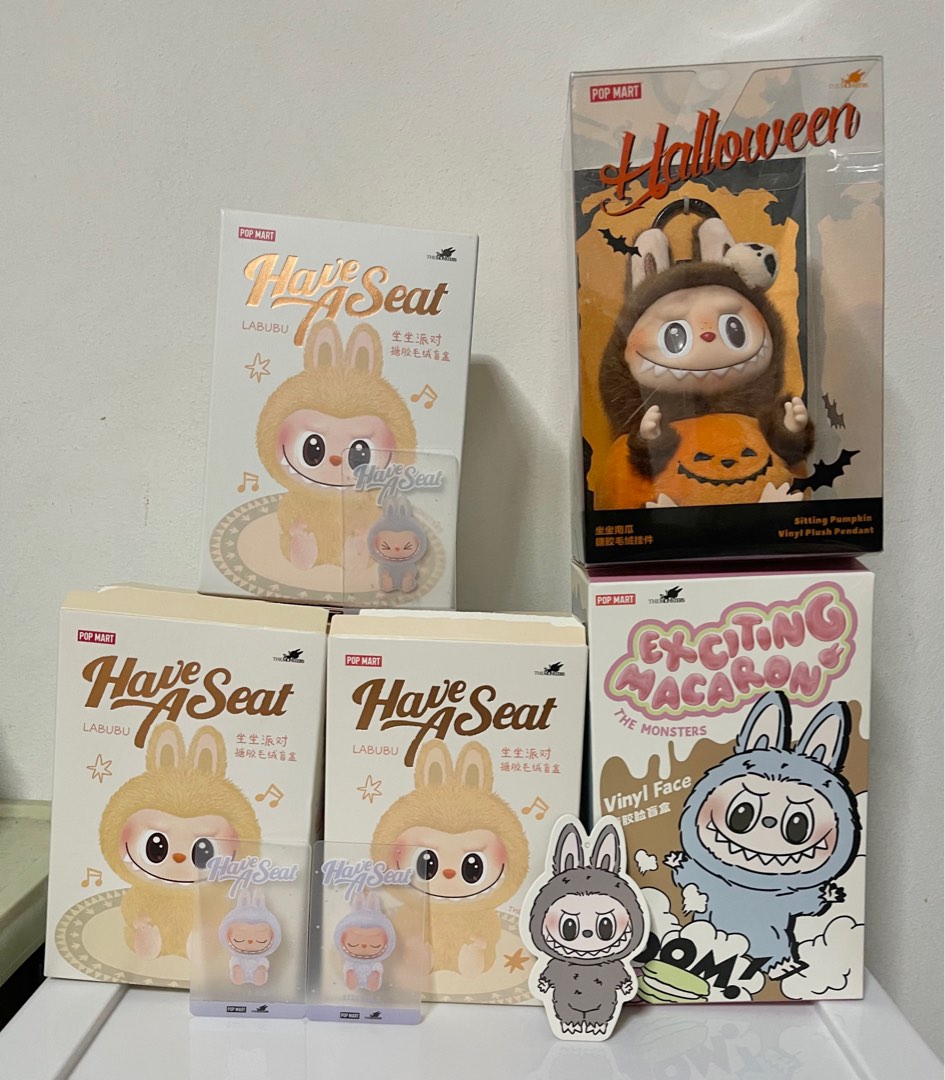 Labubu (V1/V2), Halloween (Limited Edition), Hobbies & Toys, Toys ...