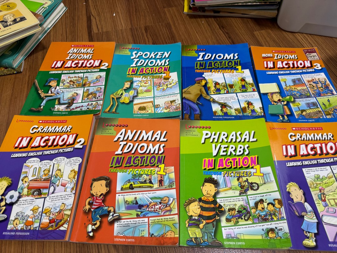 Learners Scholastic: Learning English through Pictures series, Hobbies ...