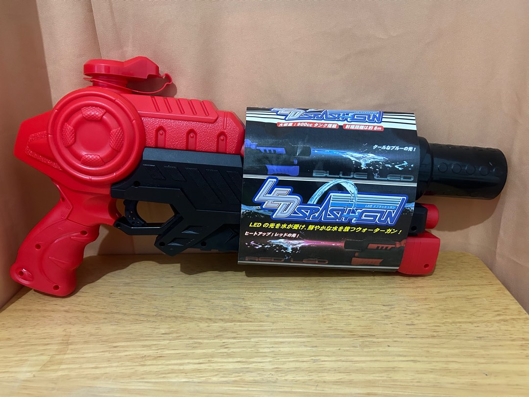 Led Splash Gun from Japan, Hobbies & Toys, Toys & Games on Carousell