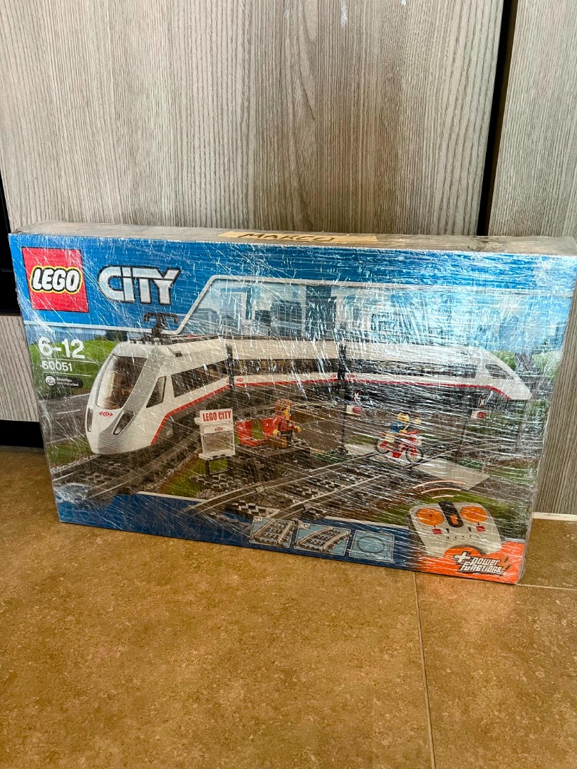 【全新】未開盒 LEGO 60051 High-speed Passenger Train, 興趣及遊戲, 旅行, 旅遊 - 旅行必需品及用品 ...