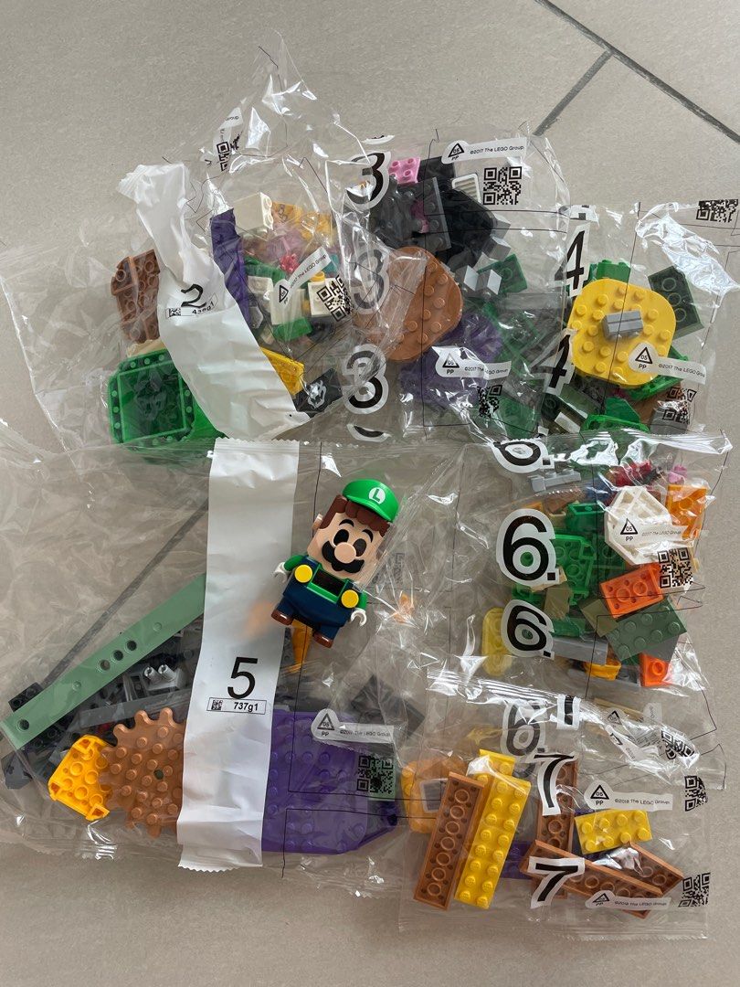 LEGO Super Mario Adventures With Luigi Starter Course Pack 71387 (#53414), Hobbies & Toys, Toys ...