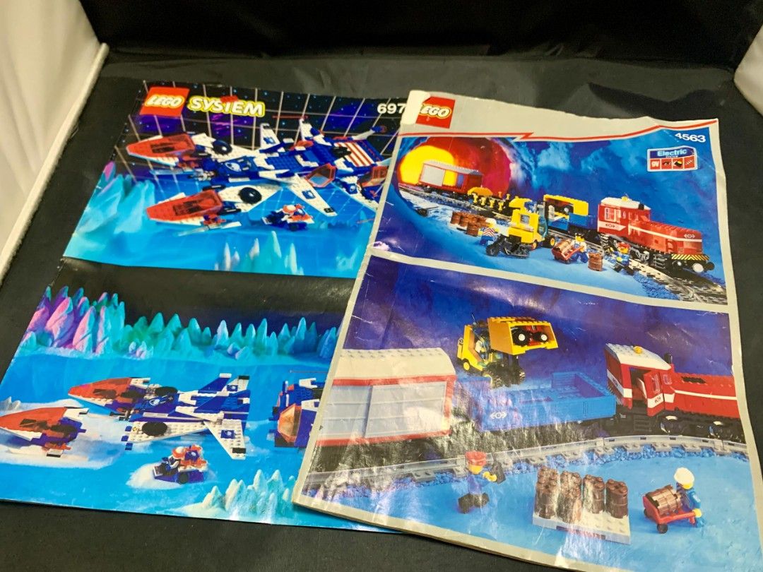 Lego System Town and Ice Planet Instruction Booklet, Hobbies & Toys ...