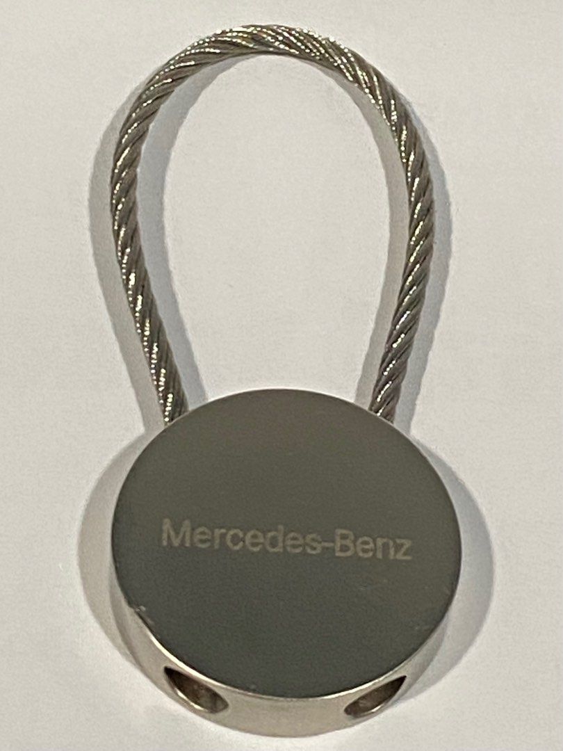 Limited Edition (New) Mercedes Benz Vintage Silver Keychain Key Fob ...
