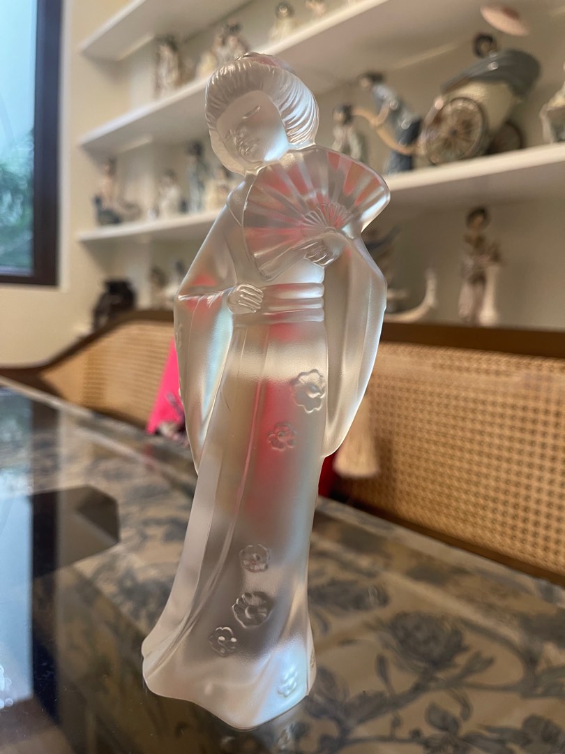 Lladro Rare Crystal Geisha Oriental Japanese, Hobbies & Toys ...