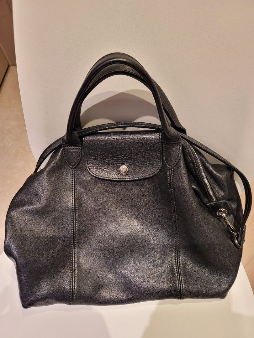 Longchamp L1515737001真皮經典絕版款, 名牌, 手袋及銀包 - Carousell