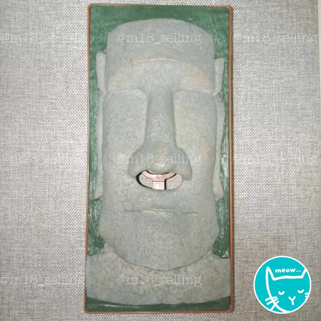 SALE! [m18 DECOR] Easter Island Moai Statue Tissue Box Cover/Dispenser ...