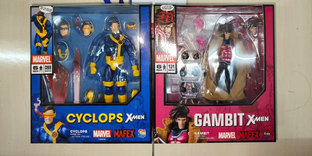 Mafex Gambit & Cyclops, Hobbies & Toys, Toys & Games on Carousell