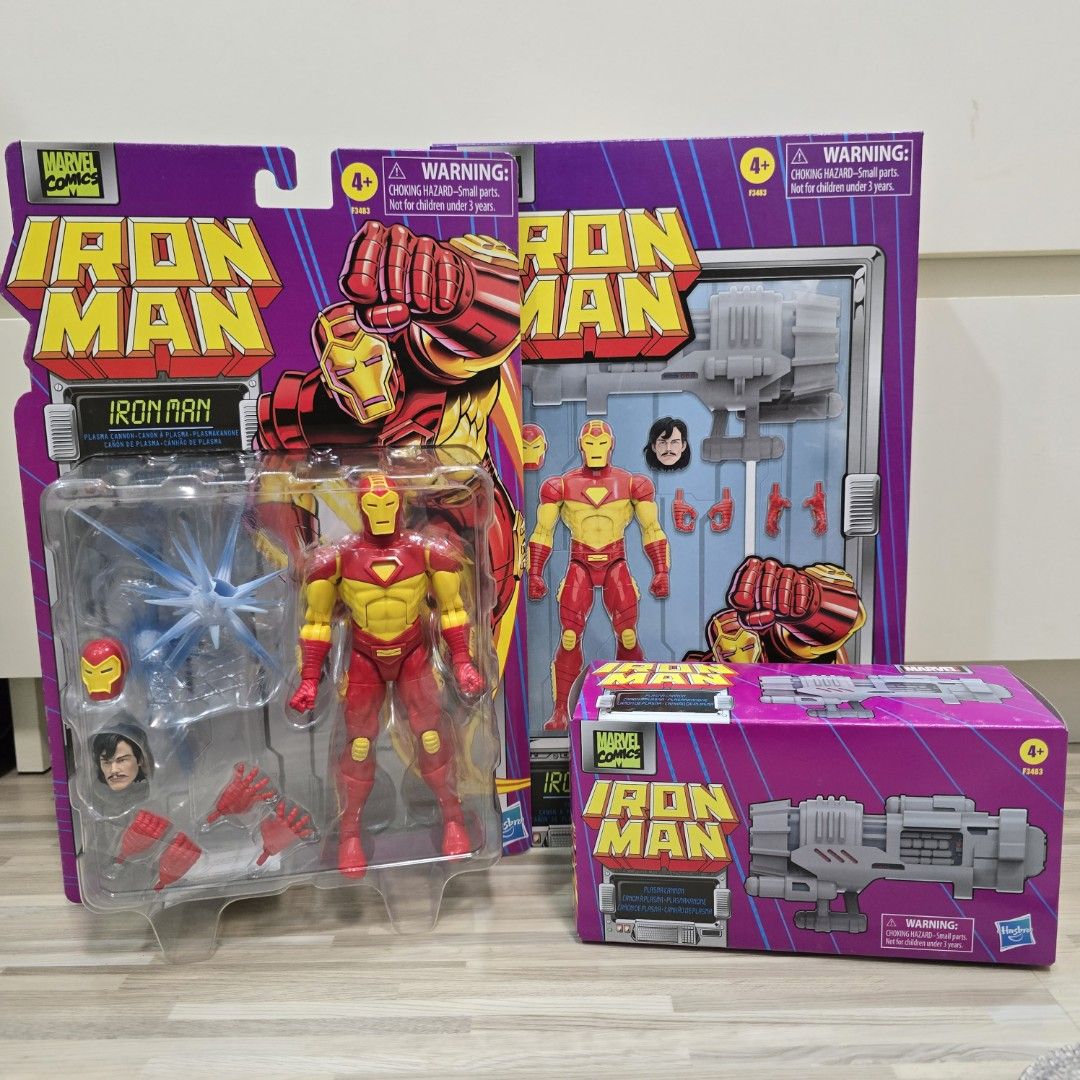 Marvel Legends Modular Iron Man Animated Series Proton Canon, Hobbies ...
