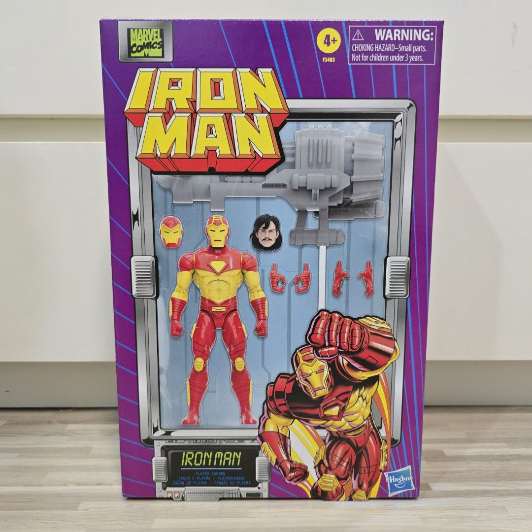 Marvel Legends Modular Iron Man Animated Series Proton Canon, Hobbies ...