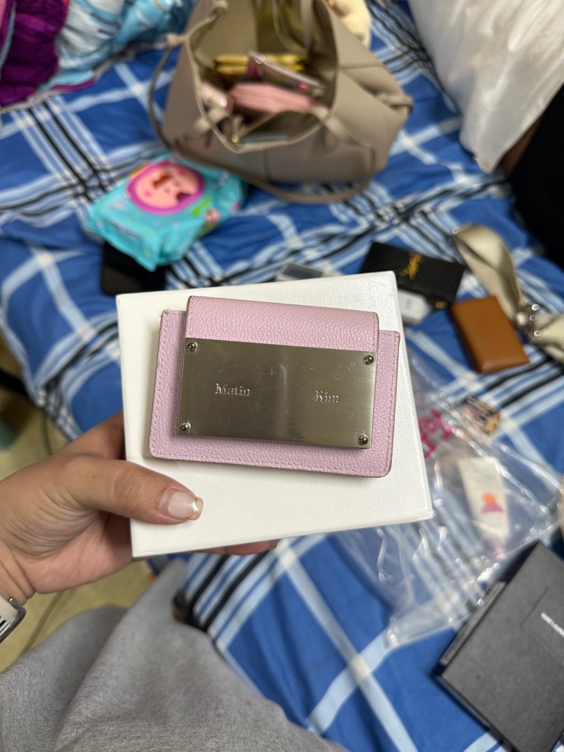 MATIN KIM CARD HOLDER, Women's Fashion, Bags & Wallets, Wallets & Card ...