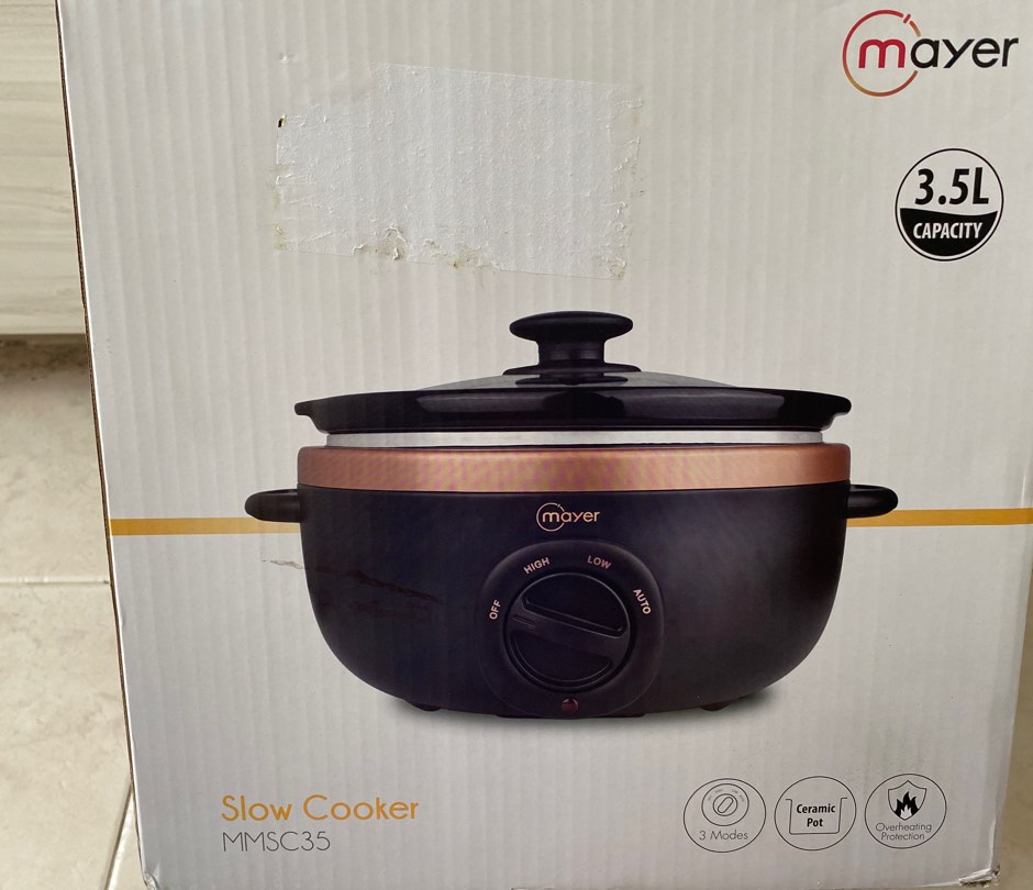 Mayer slow cooker MMSC35, 3.5 liters electric cooker/hotpot/steamboat ...