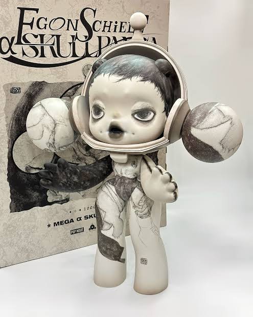 MEGA SKULLPANDA 400% Egon Schiele, Hobbies & Toys, Toys & Games on ...